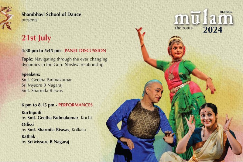 Preview - Shambhavi School of Dance presents 9th edition of Mulam: The ...