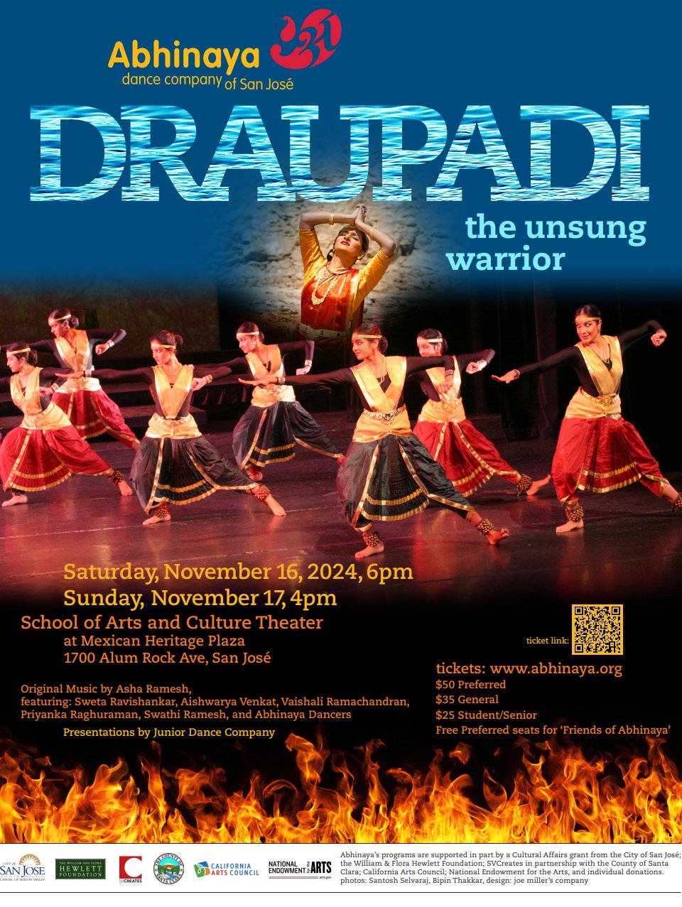 Preview - Abhinaya Dance Company of San Jose presents Draupadi,the ...